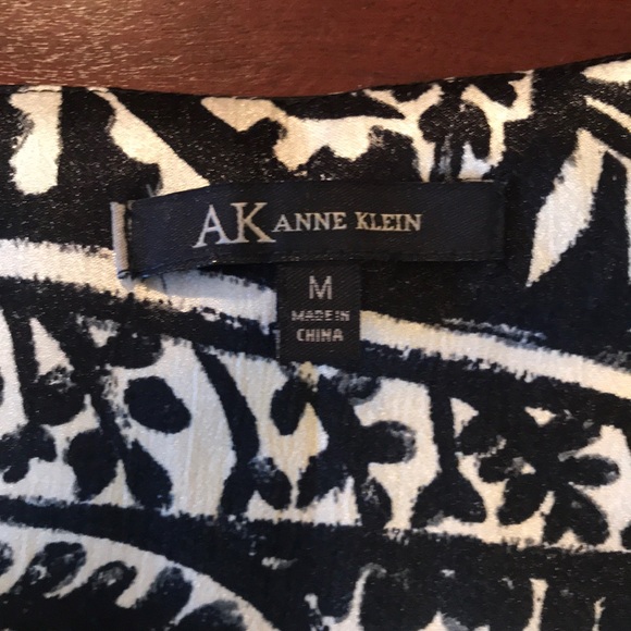 Anne Klein | Tops | Ak Anne Klein Blouse | Poshmark